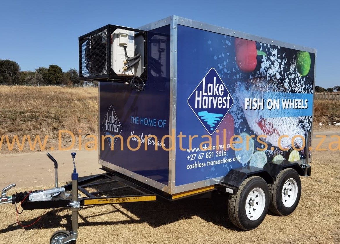 Mobile Cold Rooms & Chillers (Custom Built) – Diamond Trailers