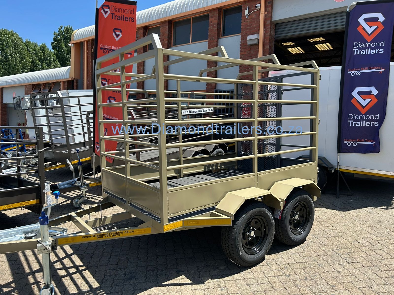 Custom Built Farm & Livestock Trailers – Diamond Trailers